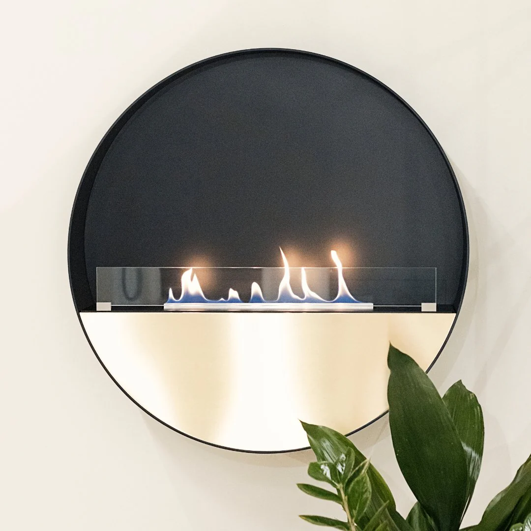 Decoflame Tokyo Wall Mounted Net Zero Bio Ethanol Fireplace